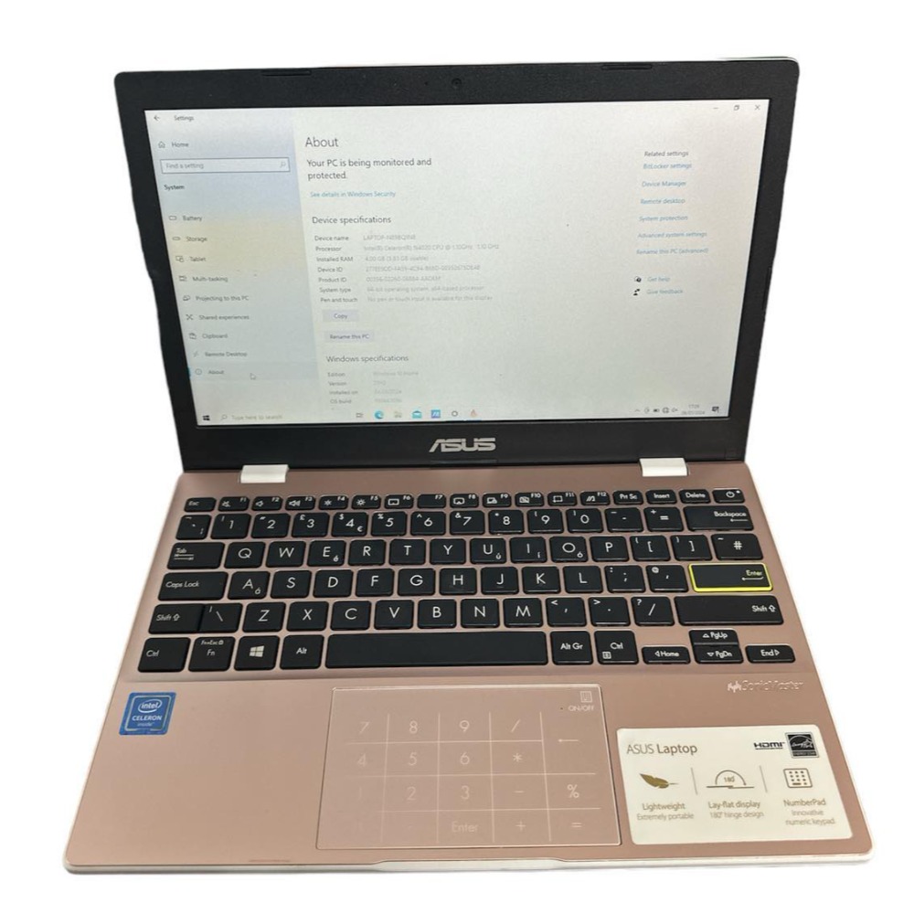 Used Asus E210M Pink Laptop - Own4Less